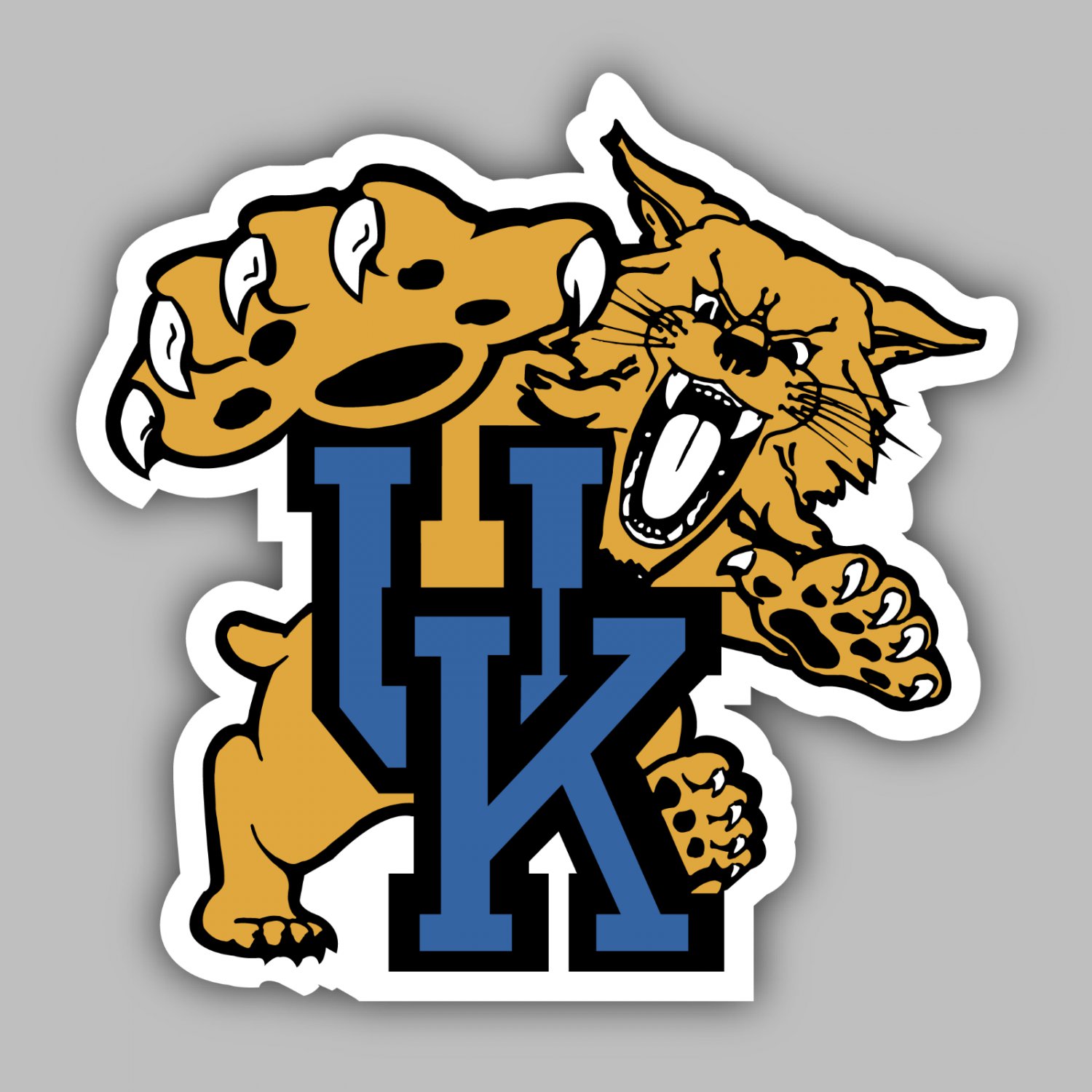 University of Kentucky Vinyl Sticker/Decal -NCAA - College Football ...