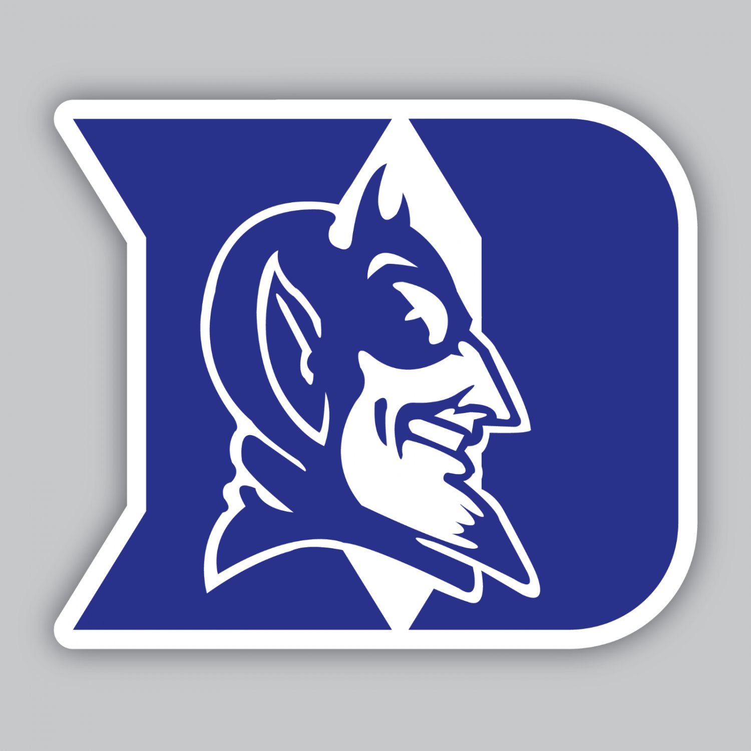 Duke University Vinyl Sticker/Decal -NCAA - College Football - Blue ...