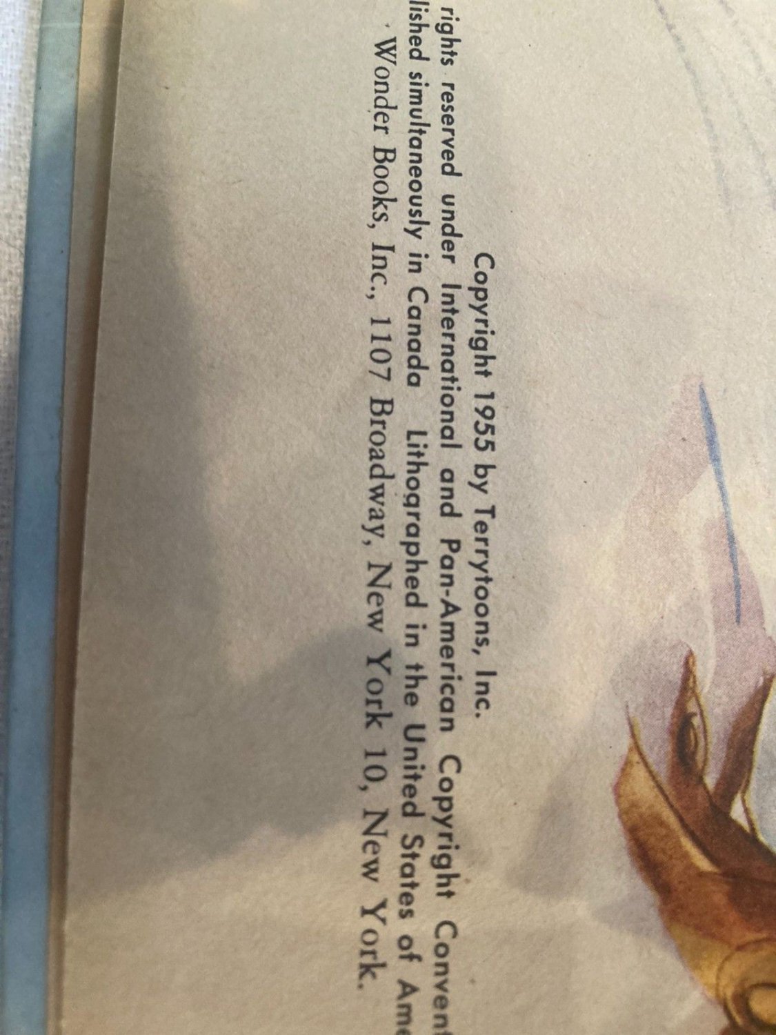 Mighty Mouse Santa's Helper (1955, HB,Felix Sutton) Wonder Book ...