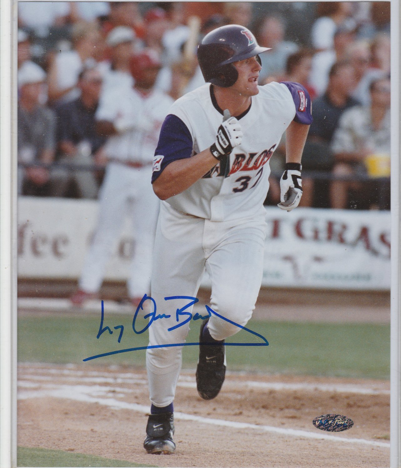 Lyle Overbay Autograph