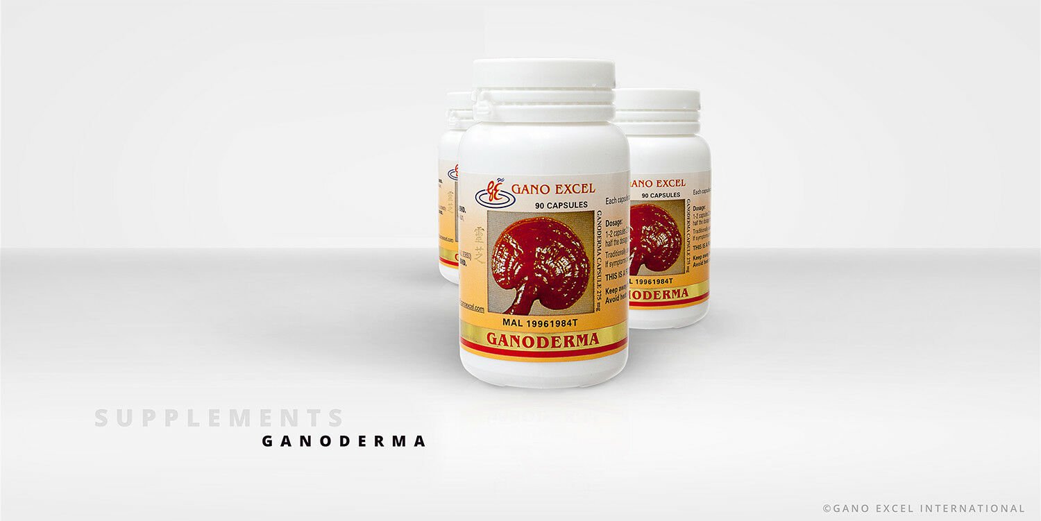 Gano Excel Ganoderma - 90 Capsules Per Bottle by Gano Excel FAST SHIP