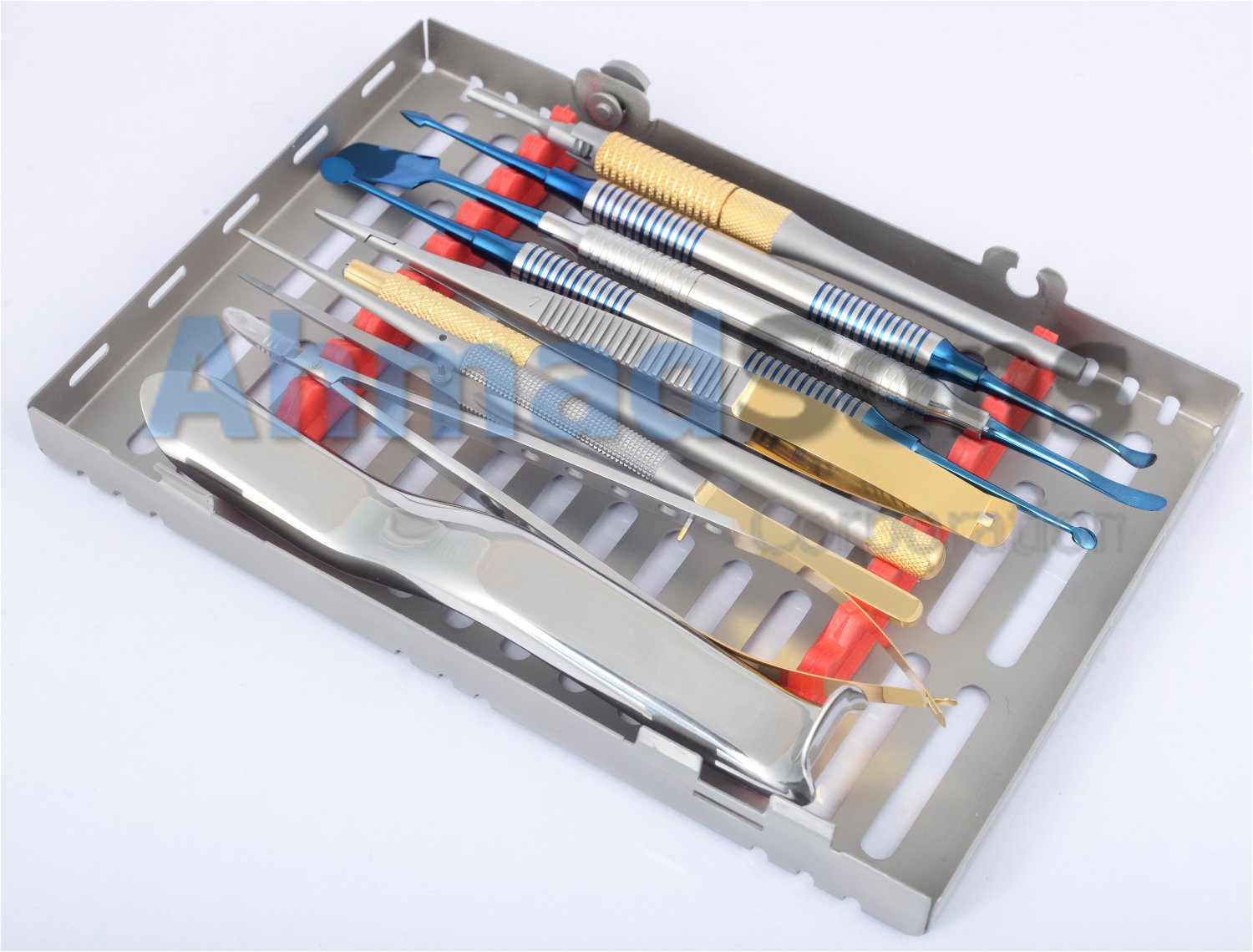 Dental Micro Oral Surgery Instruments Kit 10 Piece Scalpel Handle ...