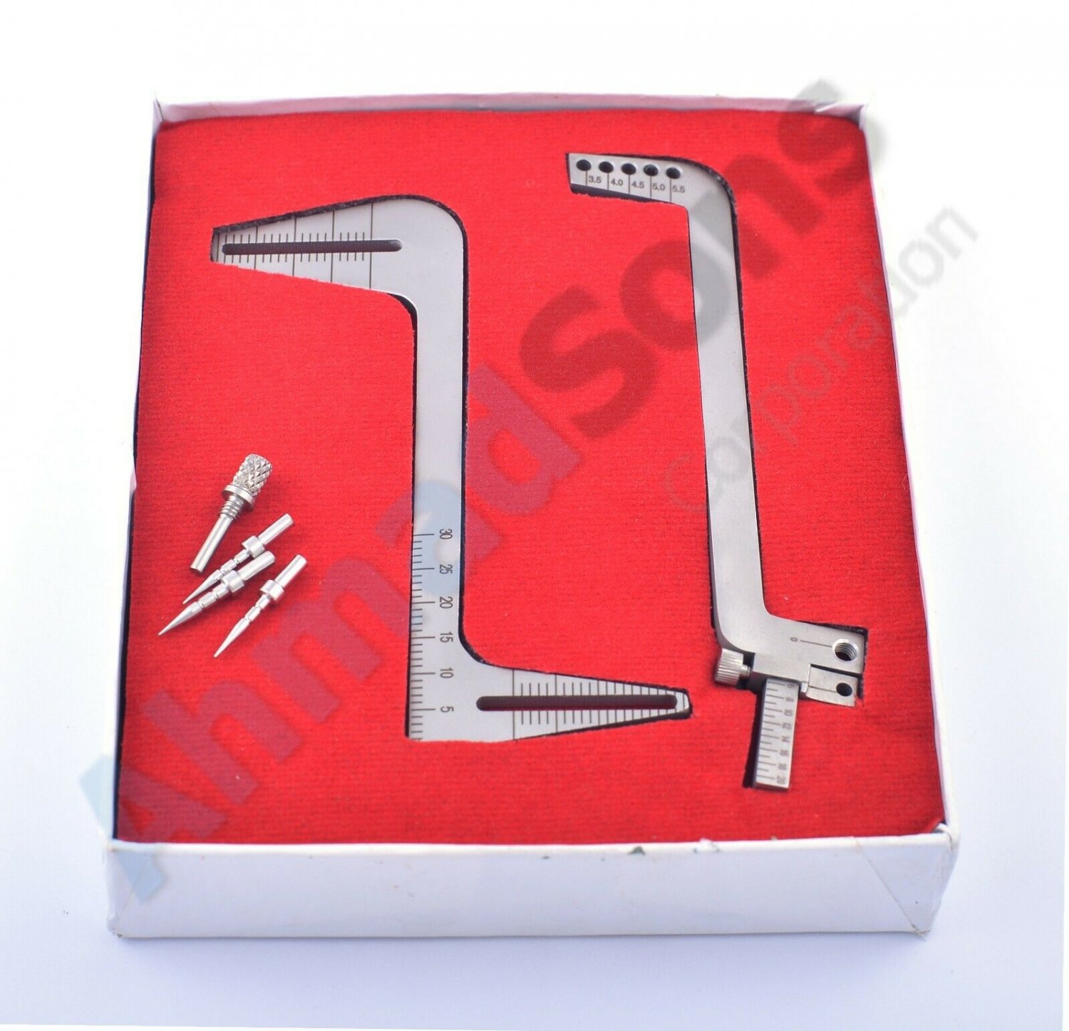 Set of 6 Dental Gauge Implant Surgical Drilling Guide Locator Parallel ...