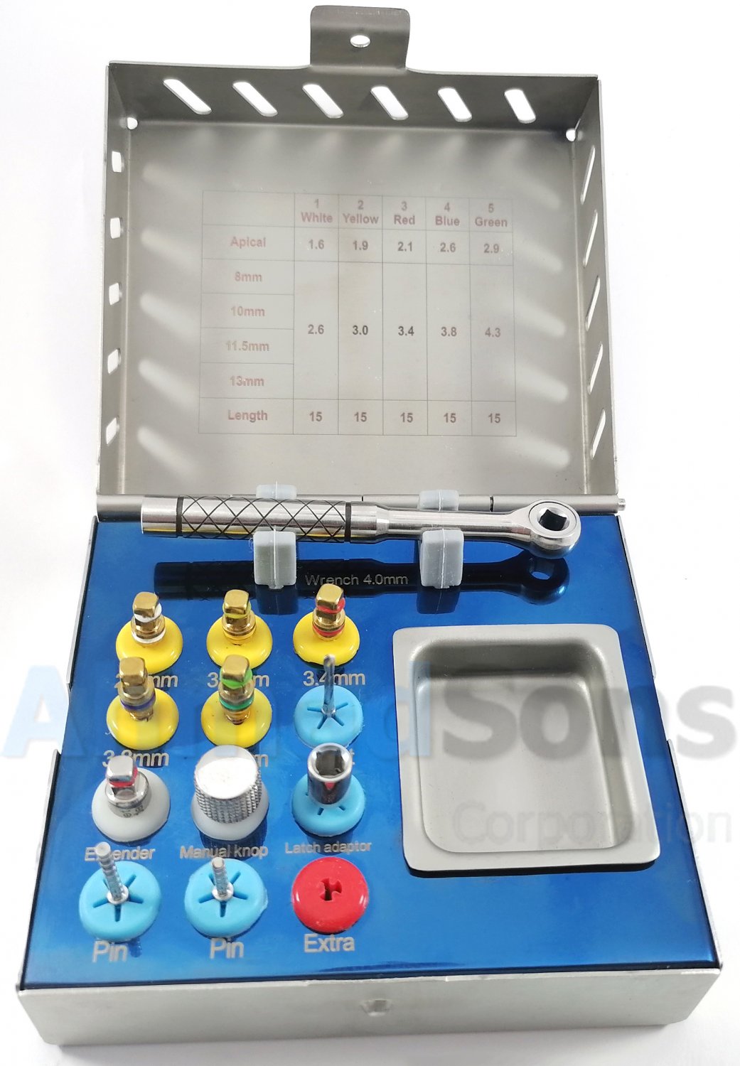 Dental Bone Expander Kit Sinus Lift Surgical Implant Instruments ...