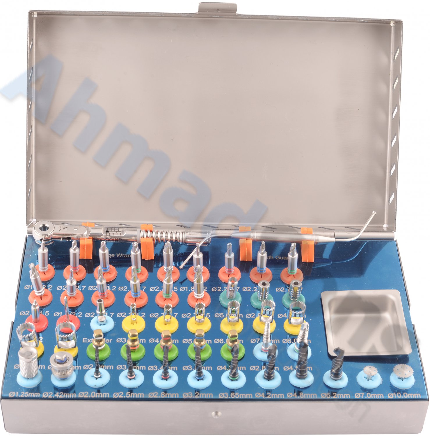 Dental Implant Box 50 Pcs Bone Expander Conical Saw Trephine Drills ...