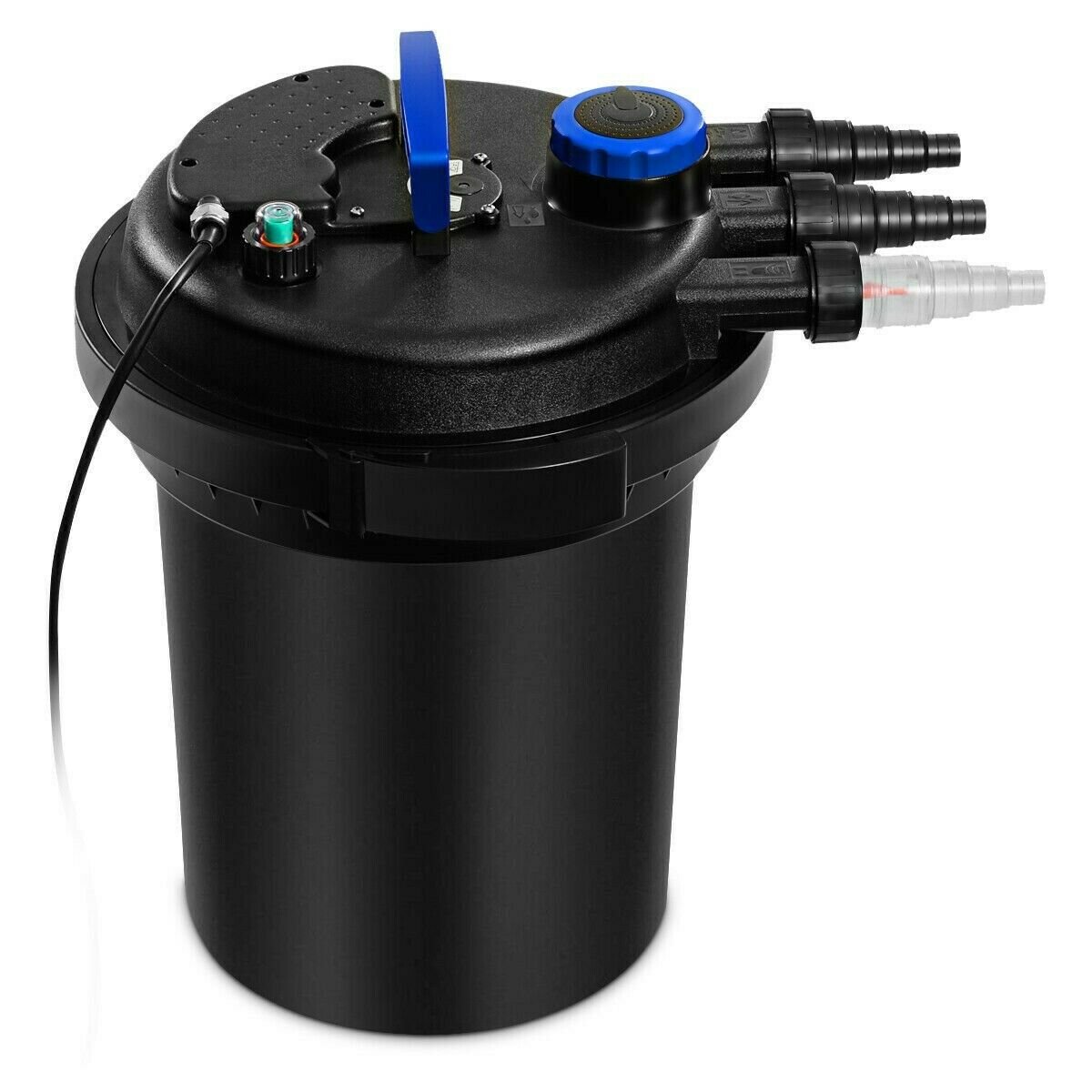 POND PRESSURE BIO FILTER 4000GAL W/ 13W UV STERILIZER LIGHT 10000L KOI ...