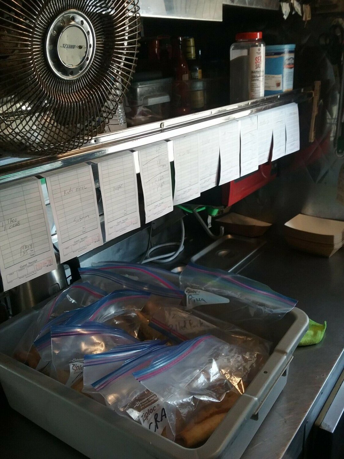 RESTAURANT 44" x 3 3/8" STAINLESS STEEL WALL MOUNTED TICKET HOLDER ...