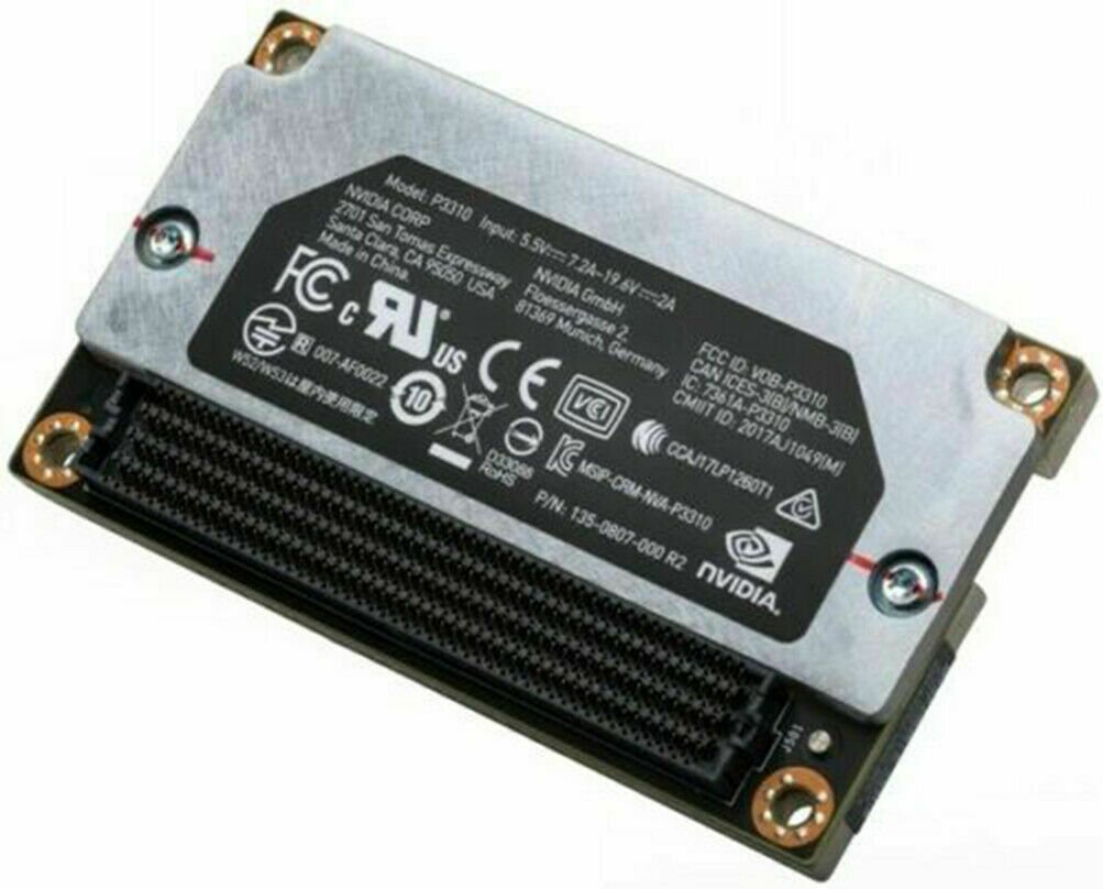 NVIDIA JETSON TX2 MODULE (P3310) 8GB RAM (900-83310-0001-000) (135-0807 ...