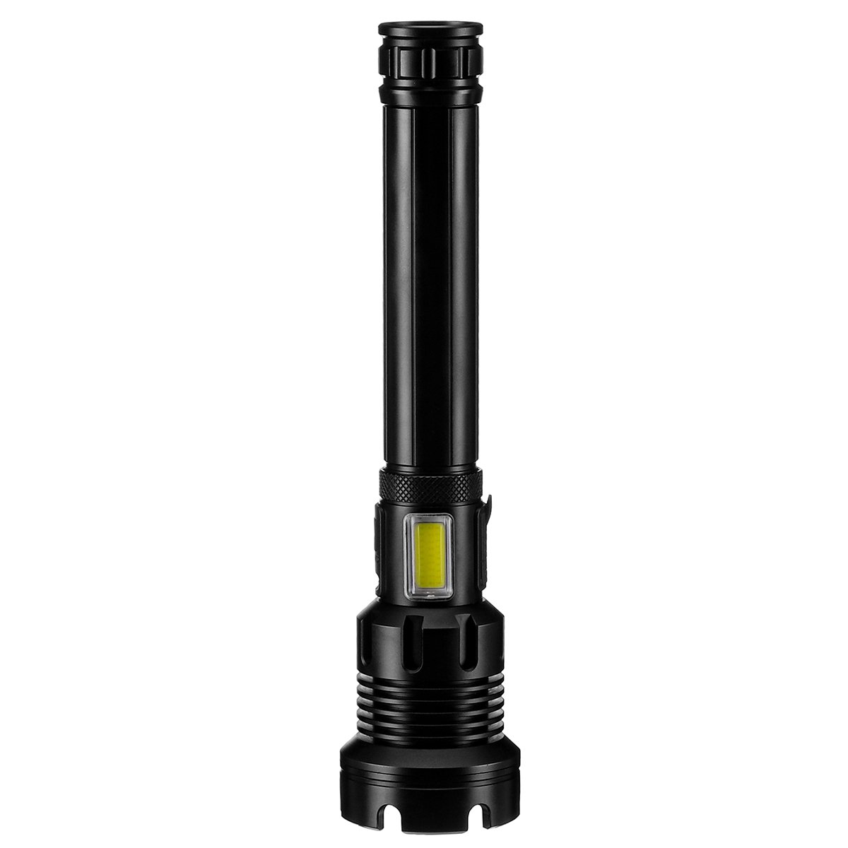 Super Powerfull P90 LED Flashlight with Side Light Outdoor Waterproof Torch