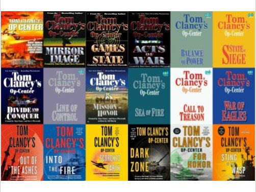 Tom Clancy Big Book Collection. 54 book (epub) for reading on your ...