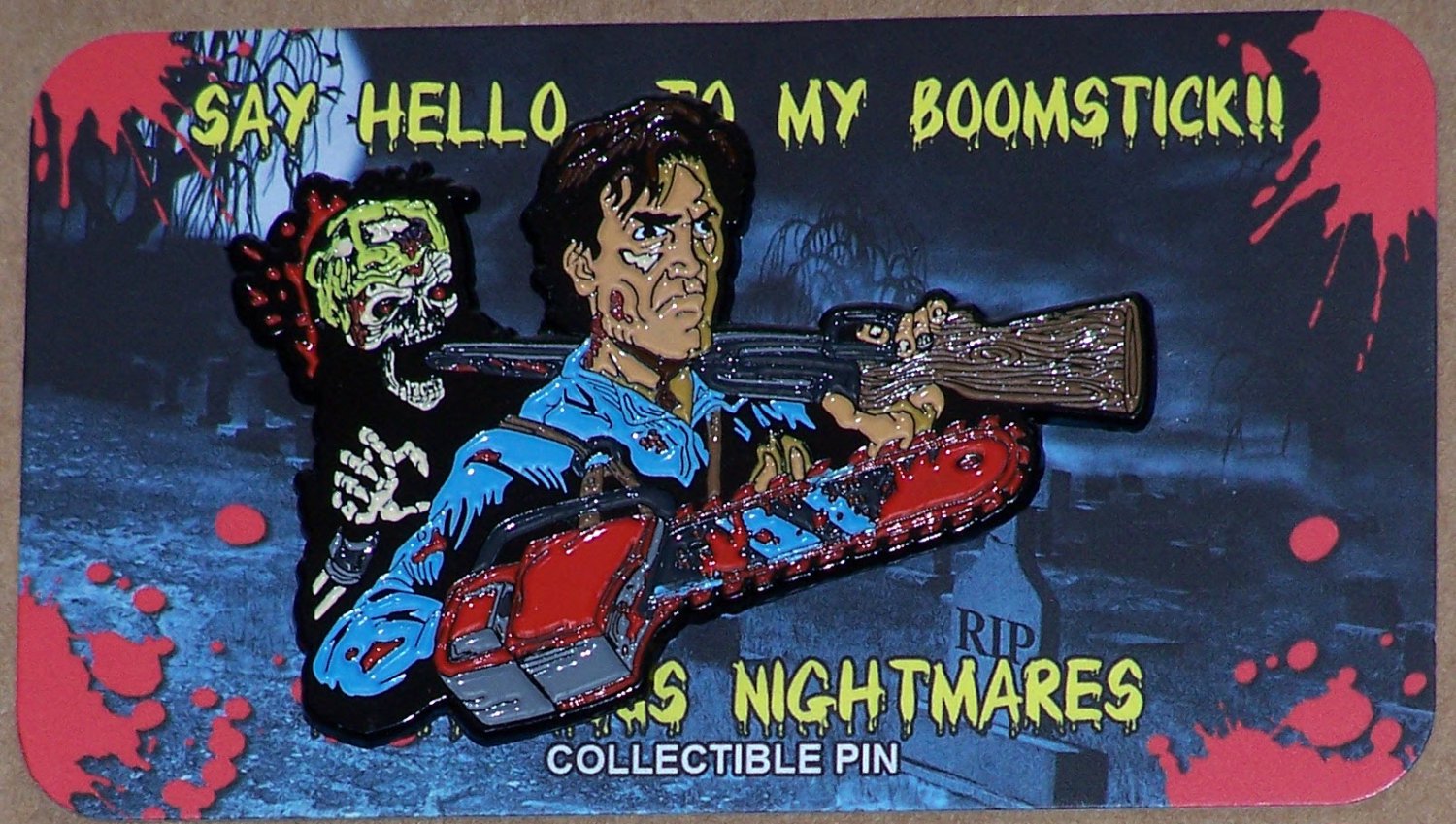 Evil Dead Ash - Limited Edition Enamel Pin OG (V1) Evil Dead