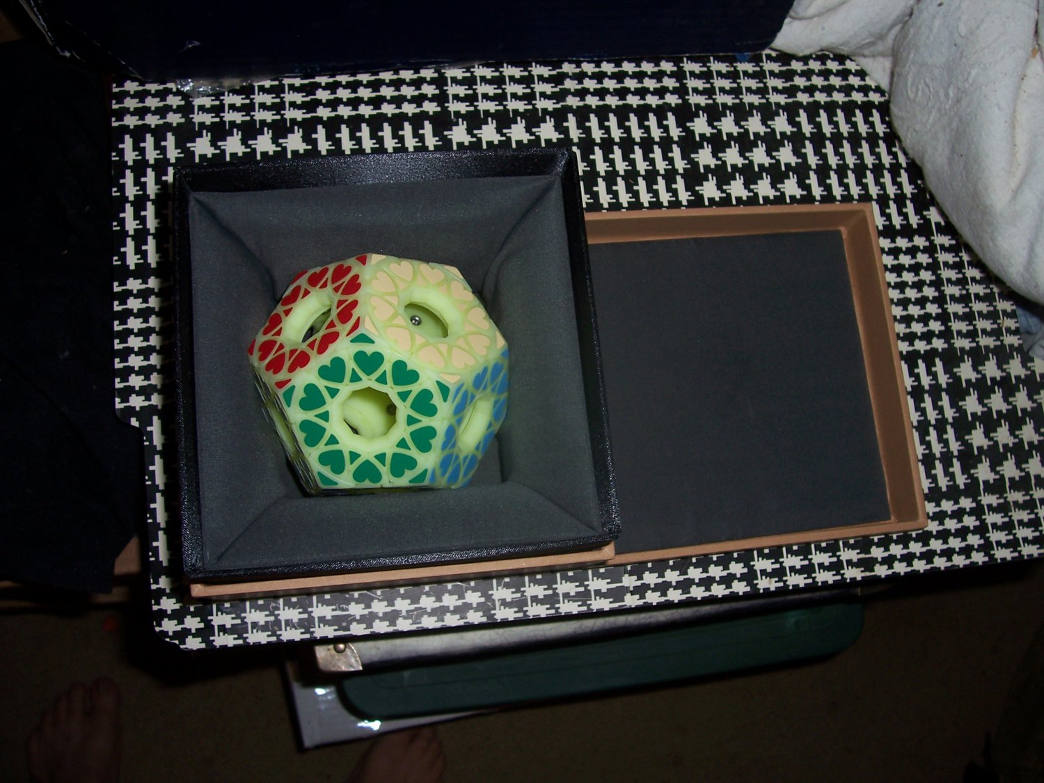 F/S LIMCUBE GREEN 3D PRINTING VOID STAR WHEEL DODECAHEDRON TWISTY MAGIC ...