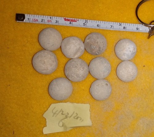 TEN CIVIL WAR MUSKET BALLS .58 CALIBER 4/22/2021 # 6