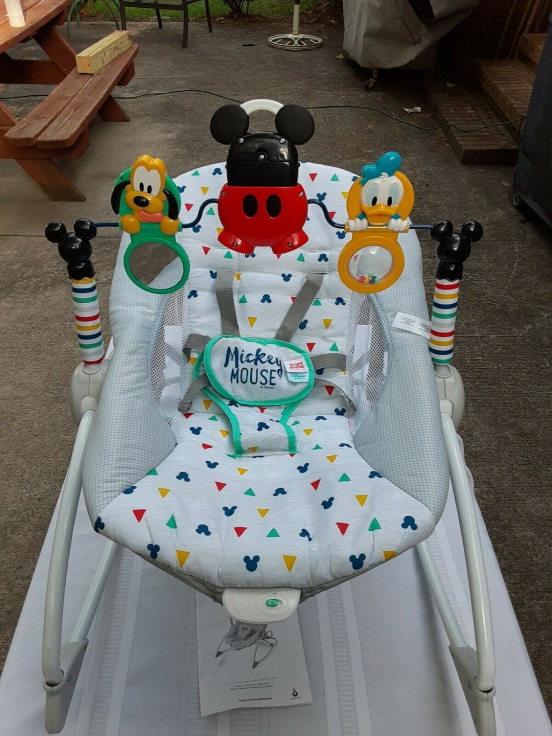 Disney Mickey Mouse Take Along Songs Infant to Toddler Rocker