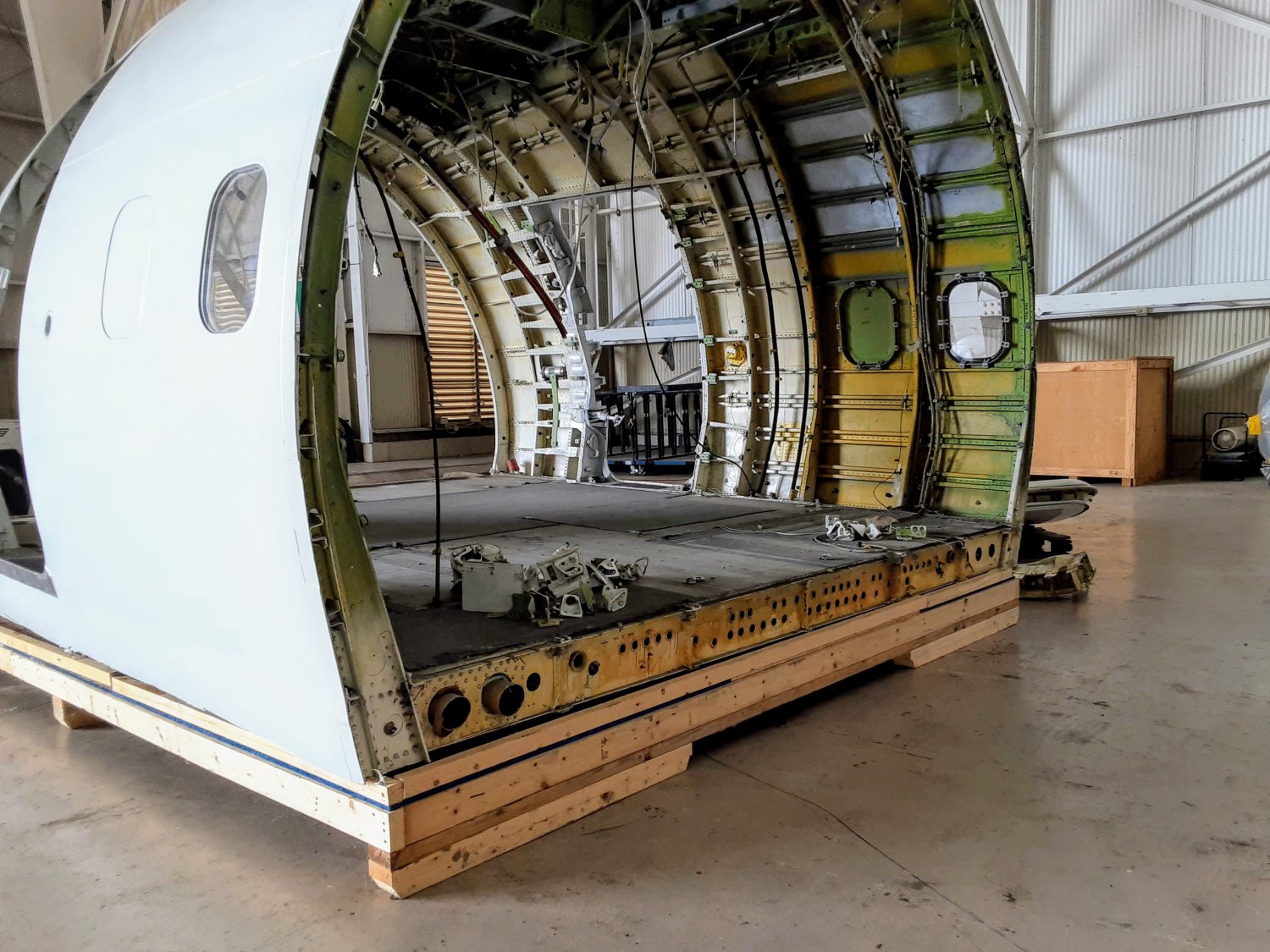 Fuselage/ Airframe cutoff/ section