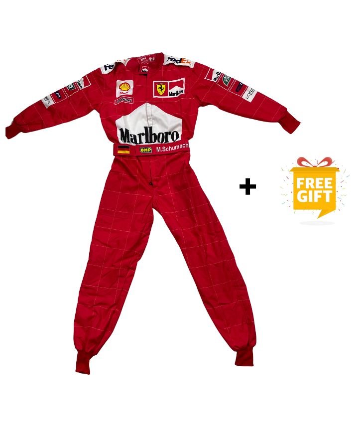 Vintage Marlboro Racing Go Kart Suit Digital Printed Level 2 Karting Suit- GIFTS