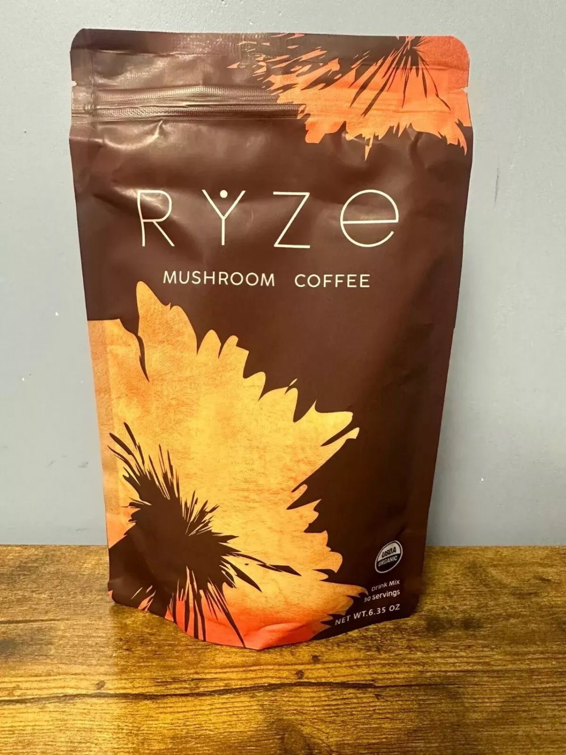 ORGANIC RYZE MUSHROOM COFFEE ☕ Brand New Bag 30 Servings FREE Shipping