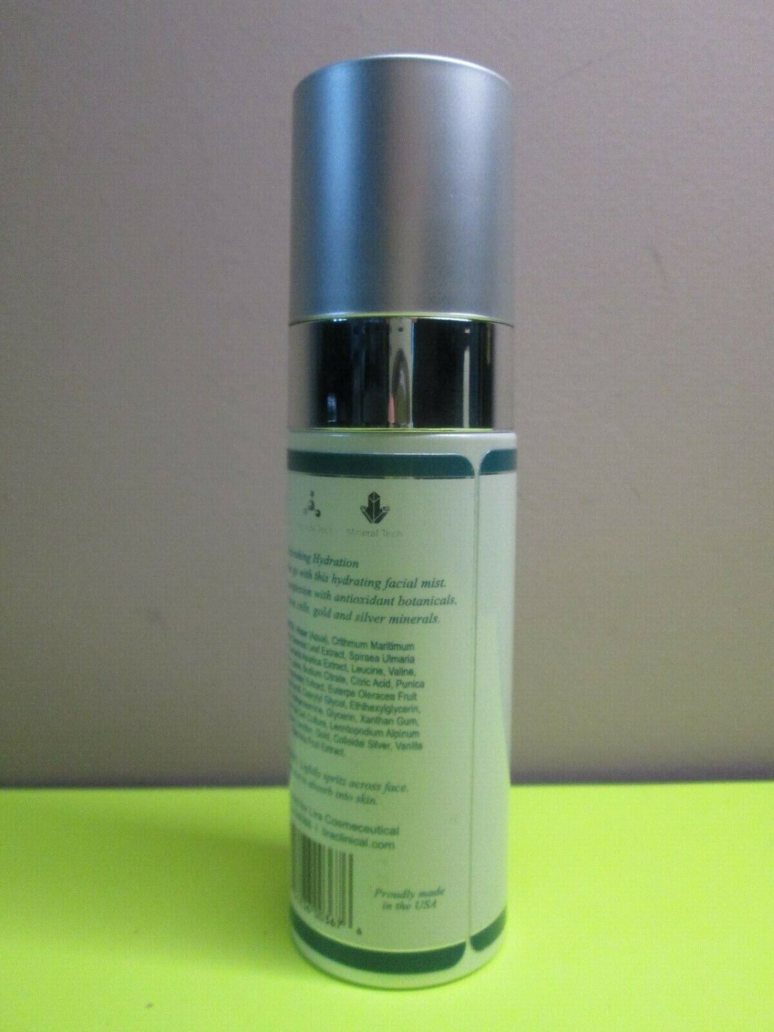 LIRA bio hydrating mineral mist 2.1fl.oz/59ml NEW