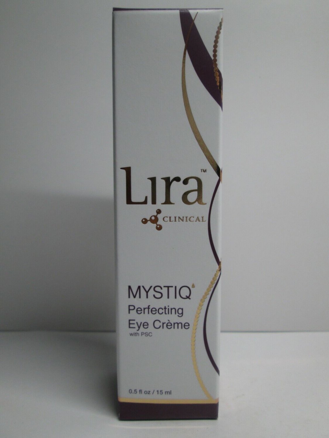 LIRA clinical mystiq perfecting eye creme 0.5fl.oz/15ml NEW