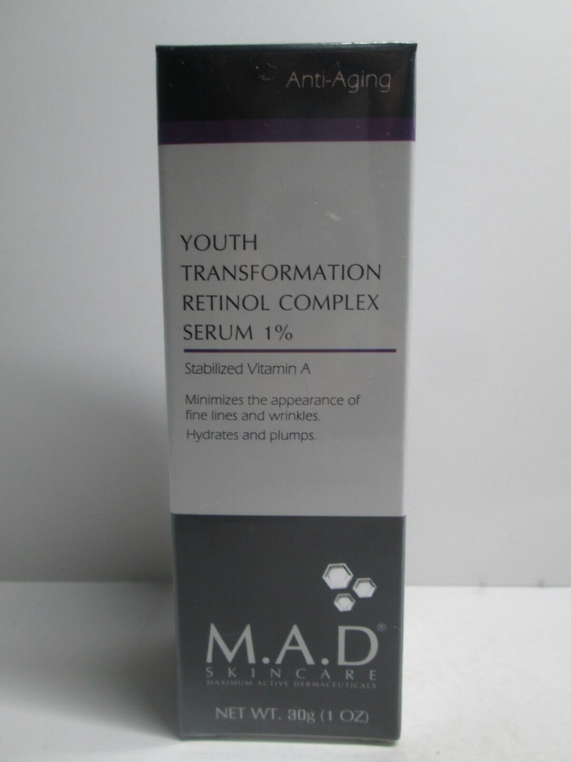 M.A.D skincare youth transformation retinol complex serum 1% 30G/1.FL ...