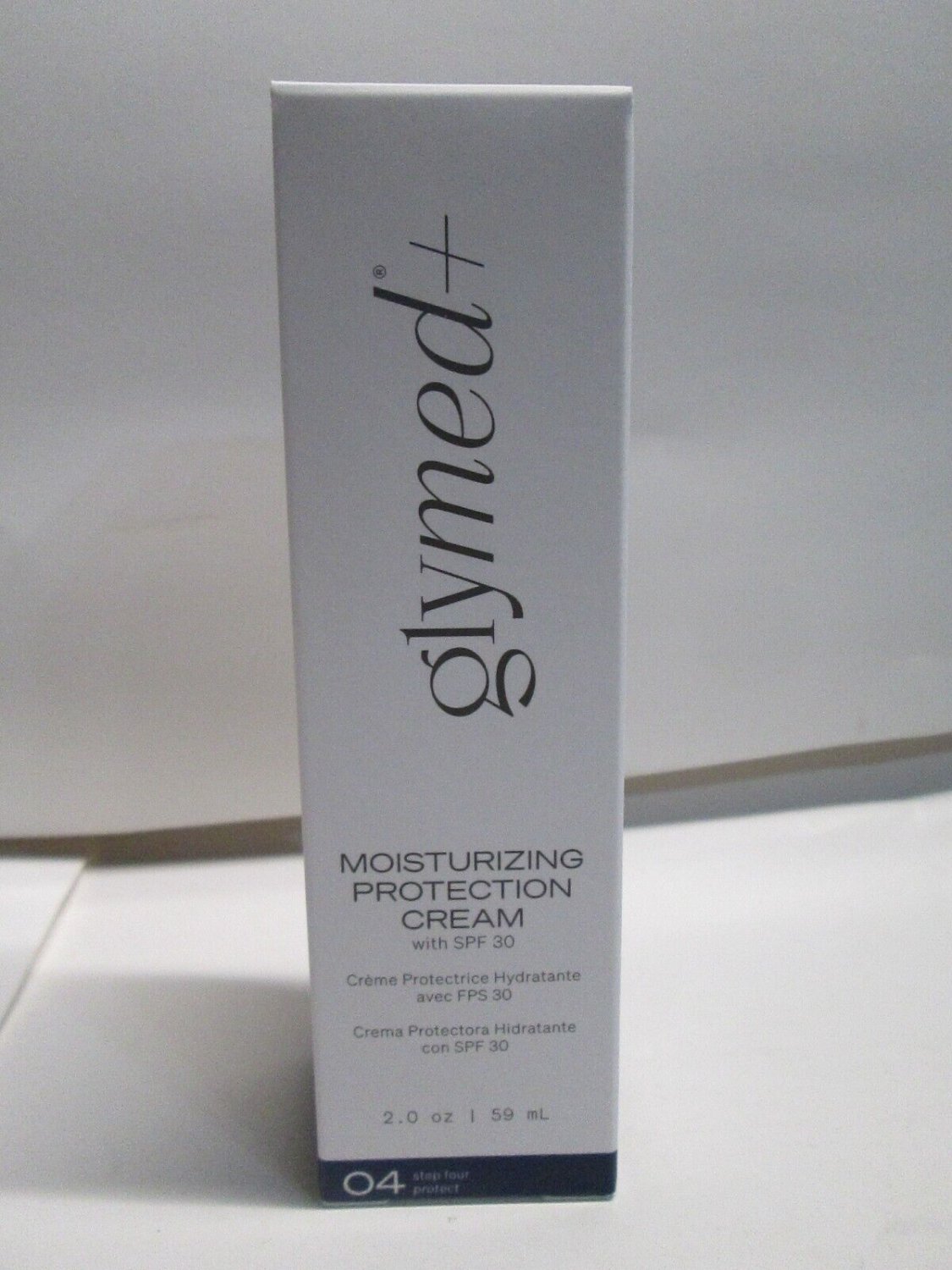 GLYMED PLUS Moisturizing Protection cream with SPF 30+ 2 fl oz / 59ml NEW