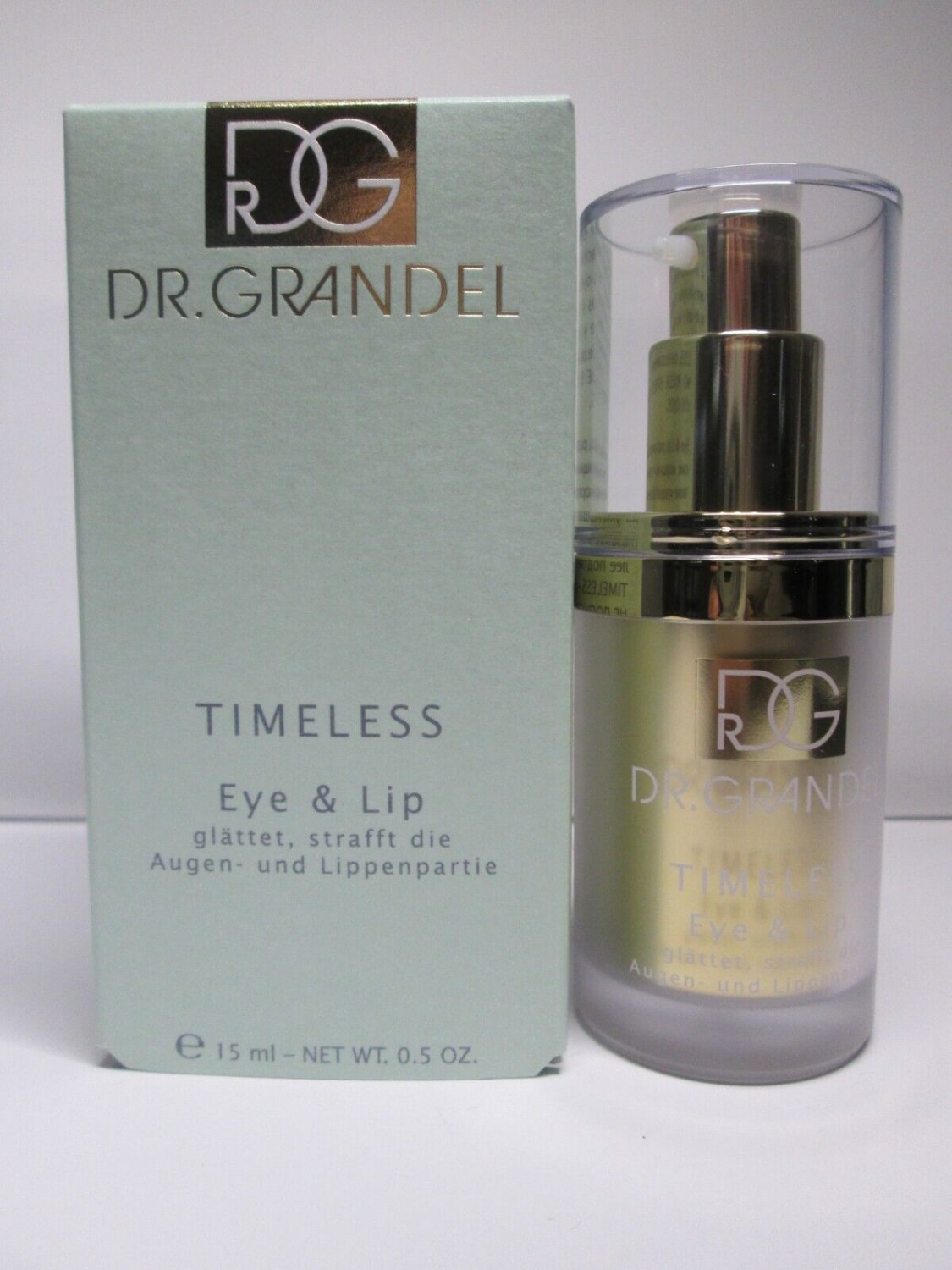 DR. GRANDEL TIMELESS EYE & LIP firmer 15ml NEW