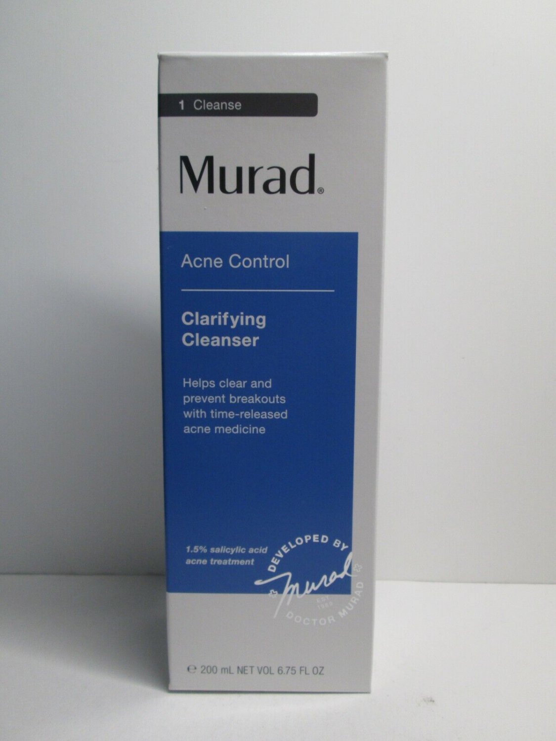 MURAD clarifying cleanser acne control 6.75fl.oz/200ml