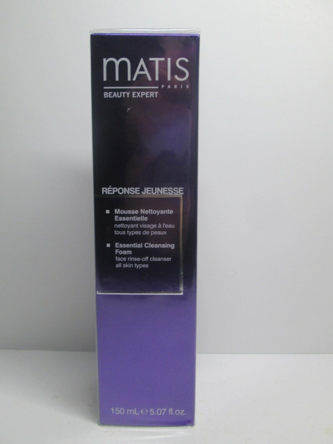 MATIS ESSENTIAL CLEANSING FOAM for all skin types 150ML/5.07FL.OZ NEW