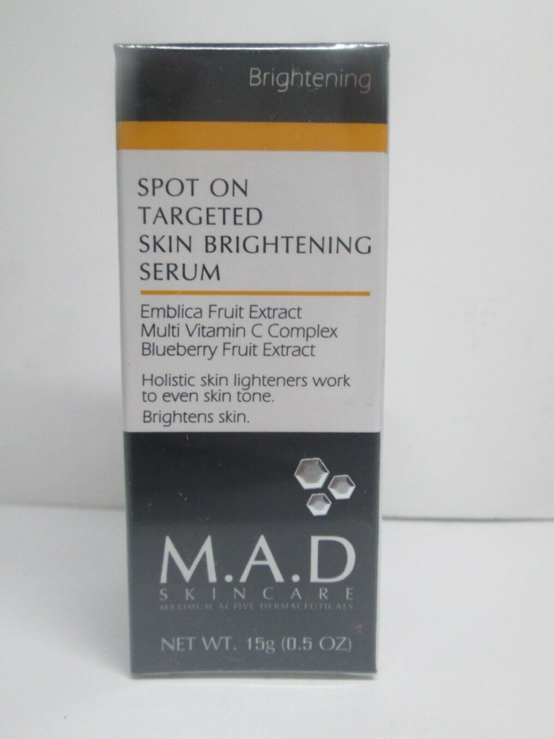 M.A.D skincare spot on targeted skin brightening serum brightening 15g ...
