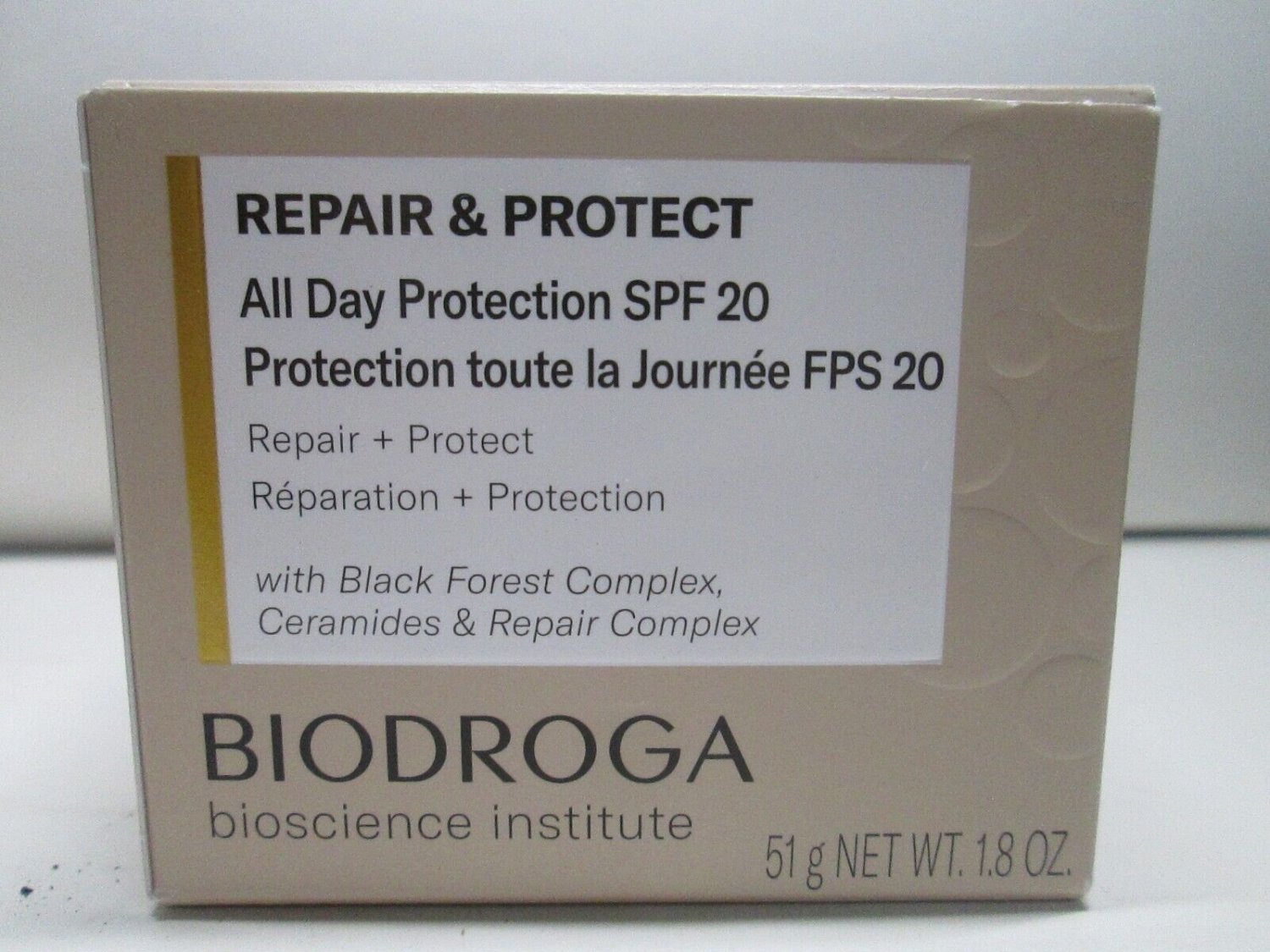BIODROGA REPAIR + CELL PROTECT all Day Protection SPF 20 51g/1.8 oz NEW