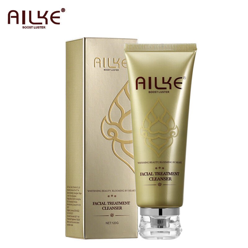 AILKE 24K Gold Collagen Cleanser Amino Acid Moisturizing Face Wash 120ml