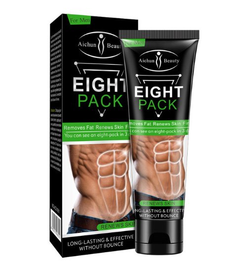 Abdominal 8 Pack Muscle Cream, ABS Stimulator Fat Burner, Slimming Body