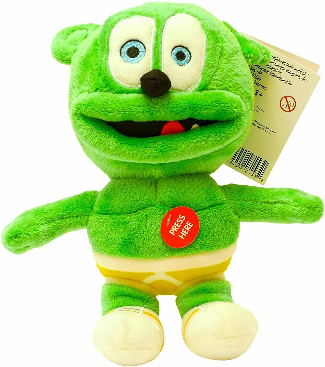 Official Gummibär - Stuffed Singing Gummy Bear