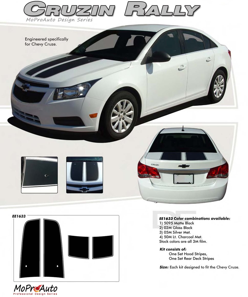 CRUZIN : Chevy Cruze 2011-2013 Vinyl Graphics and Decals