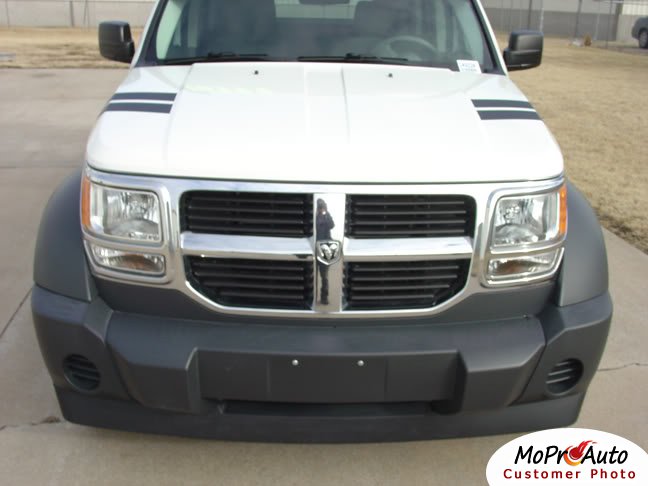 Double Bar : 2007 - 2011 Dodge Nitro Vinyl Graphics Kit