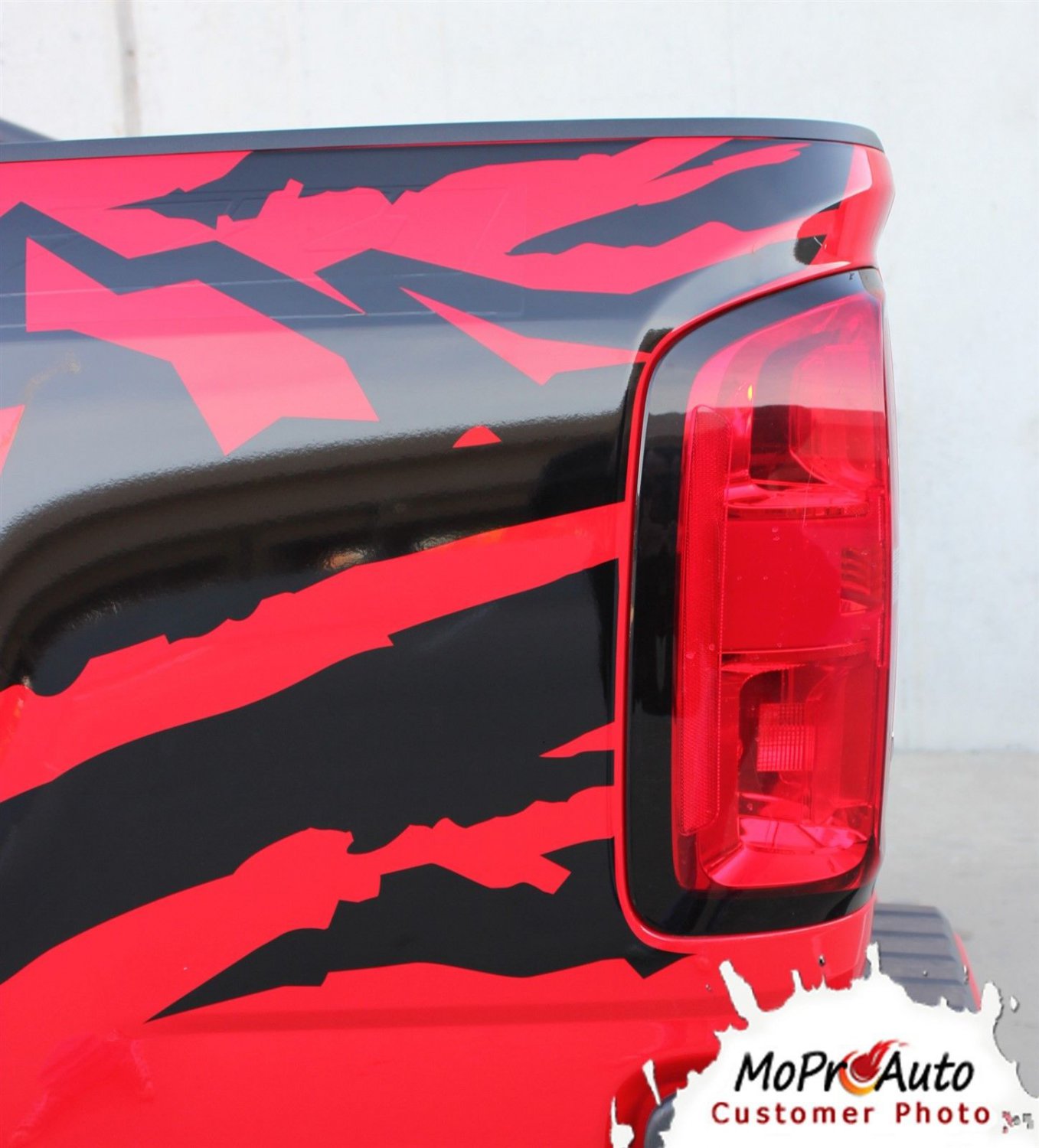 2018 Chevy Colorado ANTERO Rear Truck Bed Vinyl Graphic Stripe Decals ...
