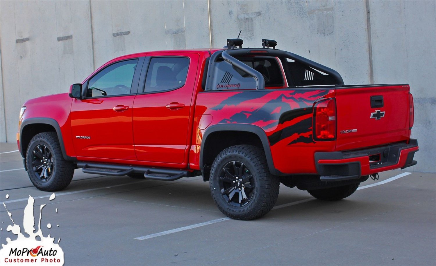 2018 Chevy Colorado ANTERO Rear Truck Bed Vinyl Graphic Stripe Decals ...