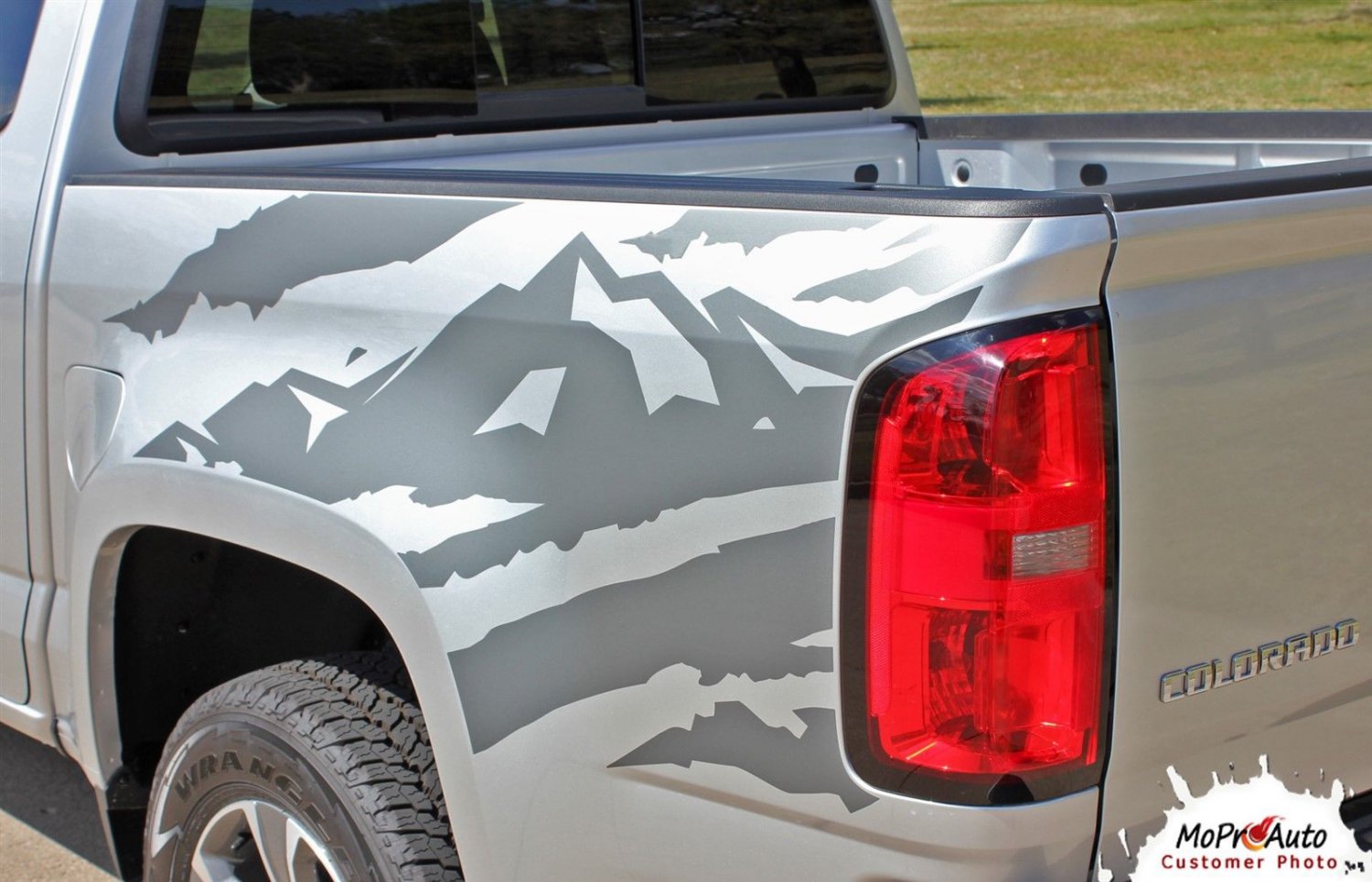 2018 Chevy Colorado ANTERO Rear Truck Bed Vinyl Graphic Stripe Decals ...