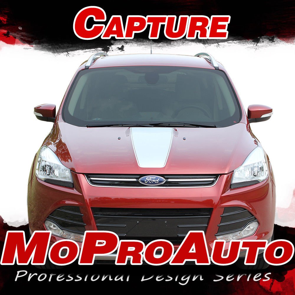 2016 Ford Escape CAPTURE Hood 3M Pro Vinyl Graphics Stripes Decals FR57