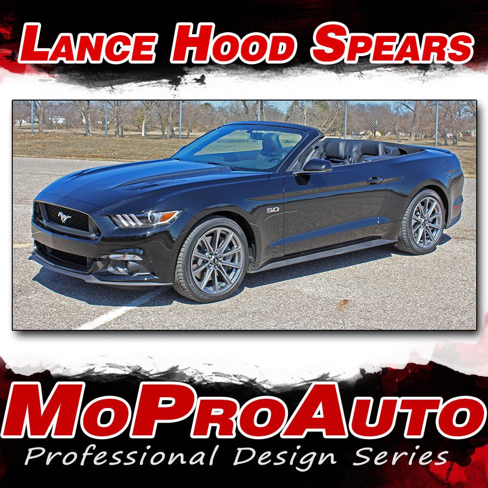 LANCE HOOD SPEARS Spikes Vinyl Stripe 3M Decals Graphic 2017 Ford ...