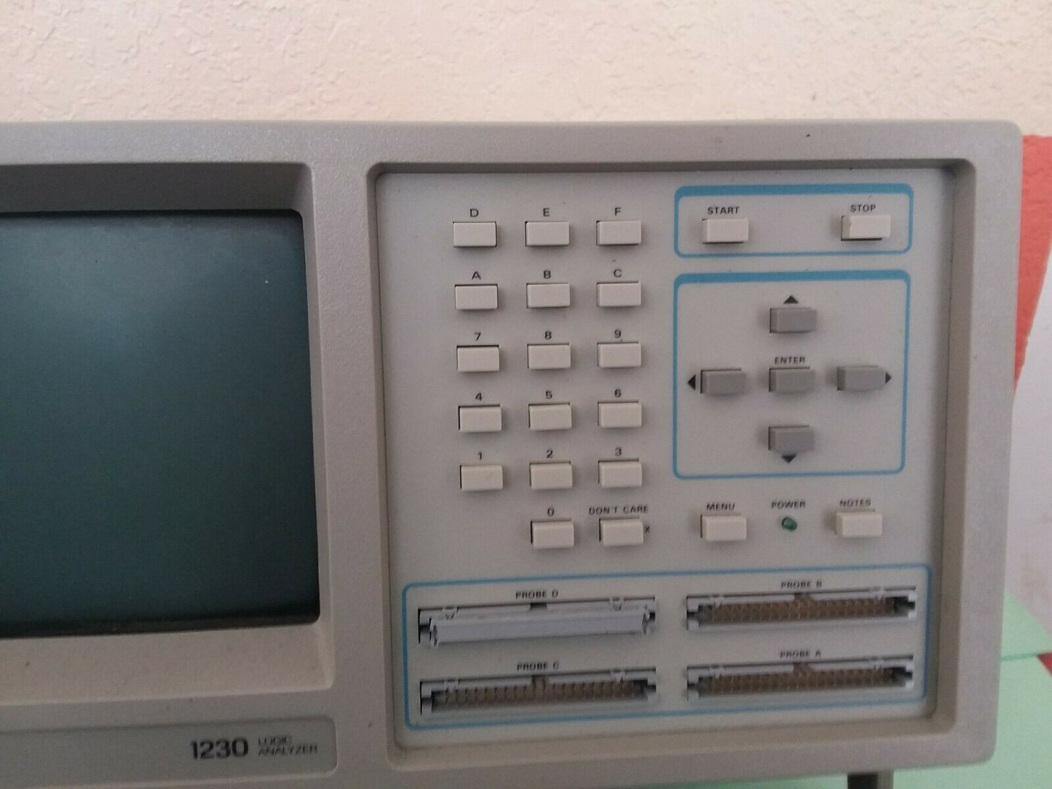 Tektronix 1230 Logic Analyzer With Accessories 