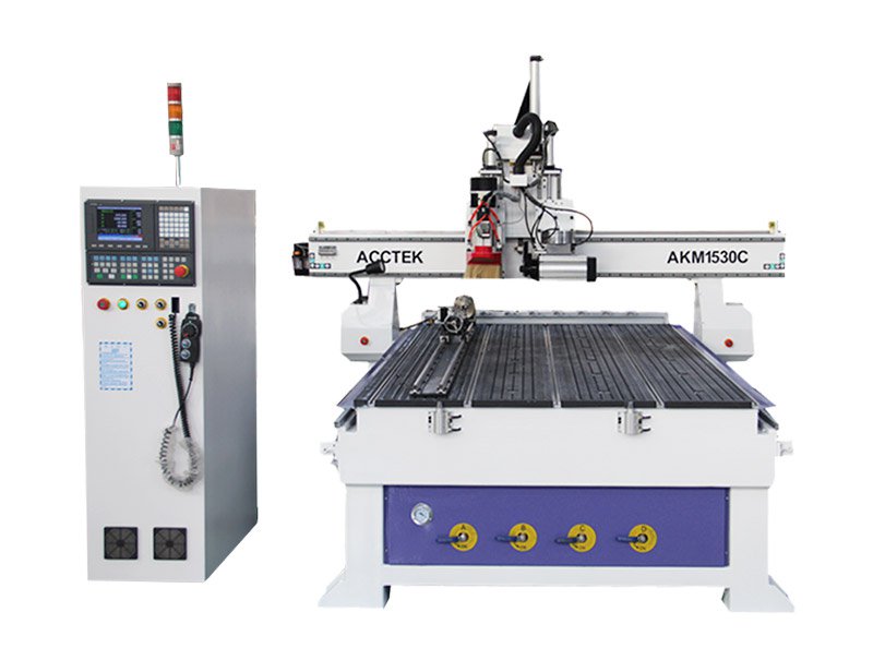 ATC CNC Router With A Horizontal Spindle