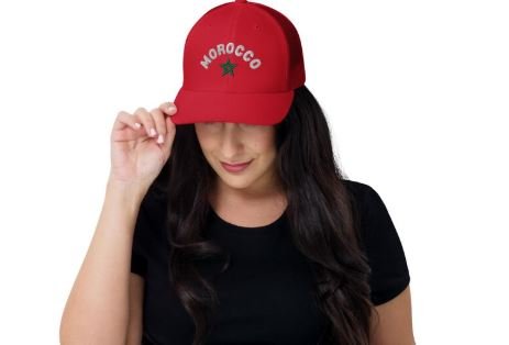 Cap Morocco, Hat Flag Moroccan, Best Gift For a Moroccan Friend, Moor ...
