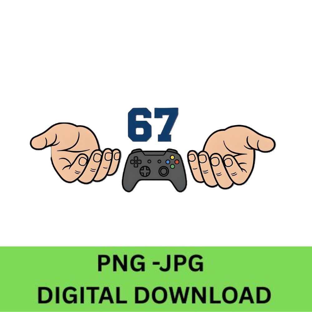 Funny Six Seven Gaming, 67 Meme Gen Alpha Slang 6-7 Viral Trend 67 ...