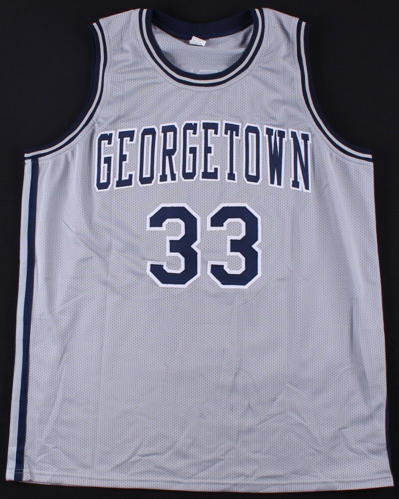 Alonzo Mourning Signed Georgetown Hoyas Jersey (JSA) #2 Overall Pick ...