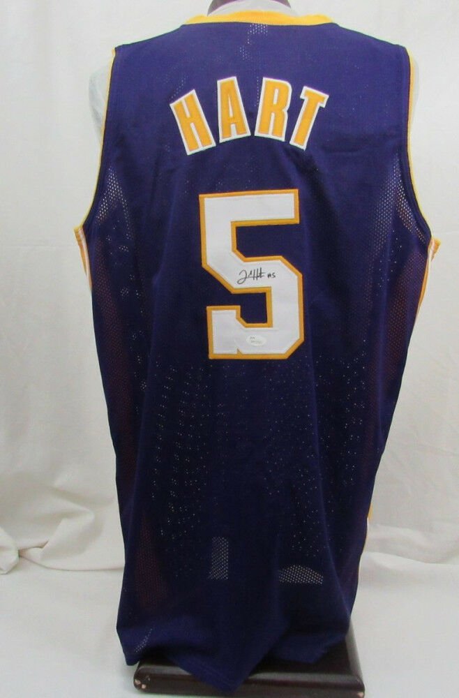 Josh Hart Signed Lakers Jersey (JSA COA) Jazz 1st Rd Draft Pick 2017 ...
