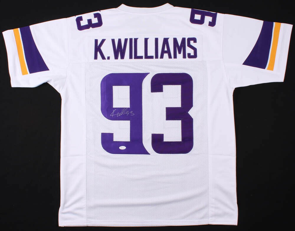 Kevin Williams Signed Minnesota Vikings Jersey (JSA) Defensive Tackle ...