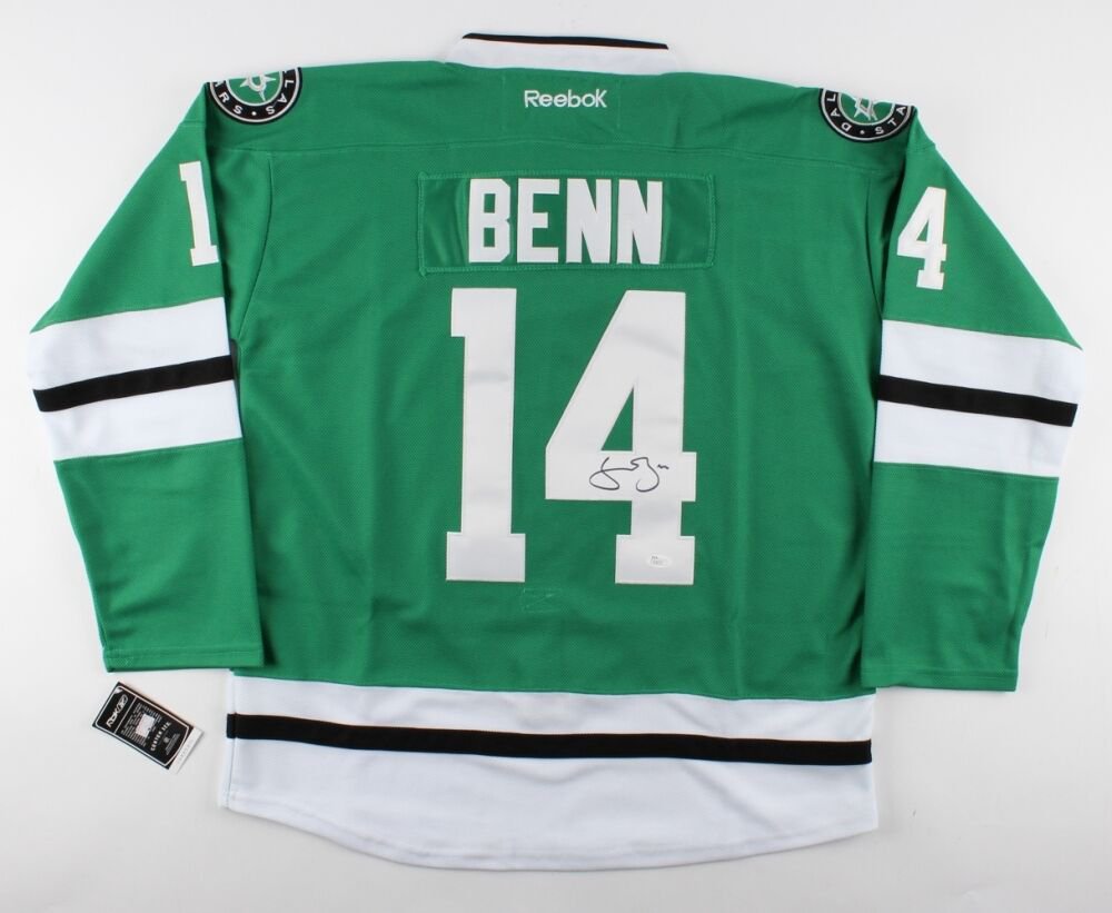 Jamie Benn Signed Stars Captain Jersey (JSA COA) Dallas Left Winger