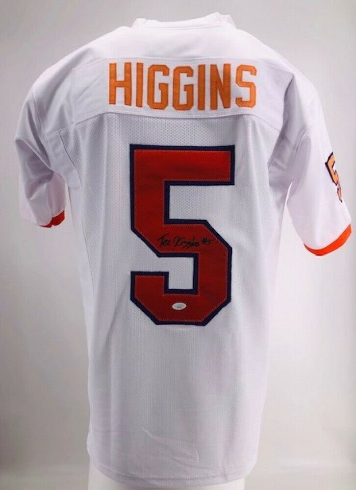 Tee Higgins Signed Clemson Tigers Jersey (JSA COA) Cincy Bengals Wide ...