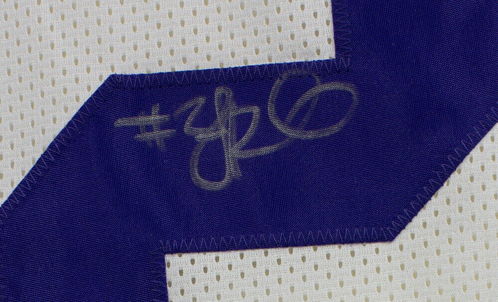 JaMarcus Russell Signed LSU Tigers Jersey (SI COA) #1 Overall Pick 2007 ...
